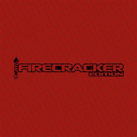 Jl Jt Side Hood Firecracker Red Edition Vinyl Decal Pair J