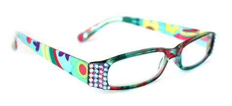 Fancy Reading Glasses W Bling Stylish Readers Rhinestones Glasses
