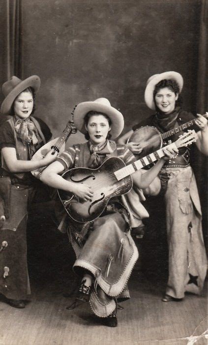 Dickensian Dandy Vintage Photographs Cowgirl Old West