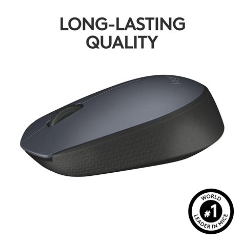 Logitech M170 Wireless Mouse (Grey) • Sweech