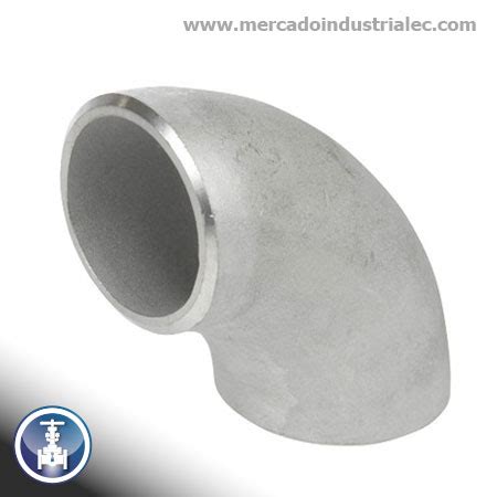 Codo Inoxidable Extremos Soldables Sch C Dula Grado