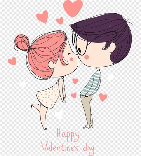 How To Draw Kissing Lips Cartoon