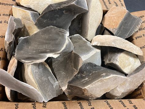 Georgetown Flint Chips And Chunks Medium Flat Rate Box Free Shippi