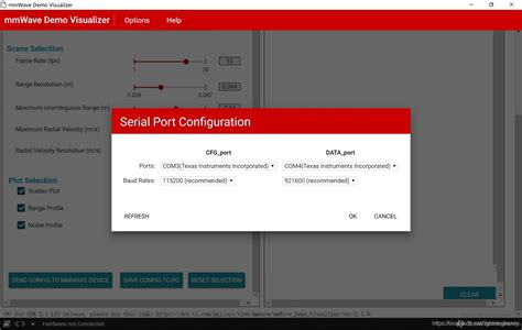 Ti单芯片毫米波雷达xwr1642开箱例程ti 1642sop Csdn博客