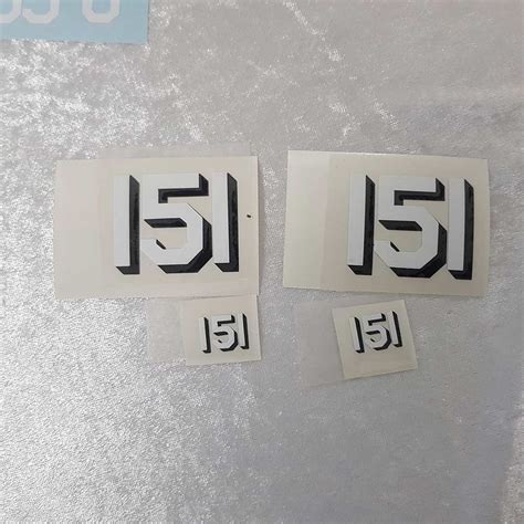 Ship Pennant Numbers Vinyl Stickers New England Models And Hobbies
