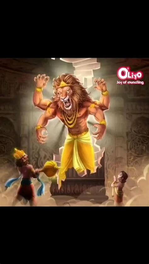 Narsingh Dev God Illustrations Lord Vishnu Wallpapers Lord Krishna