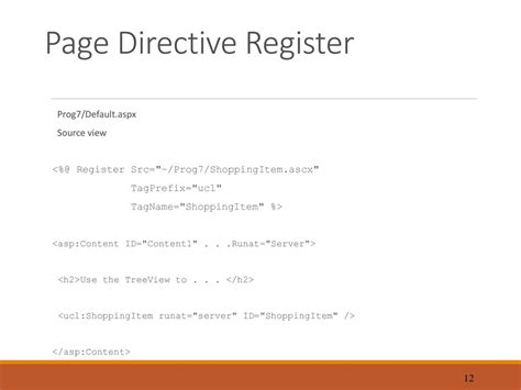 cs 3870 cs 5870 web user controls ppt download