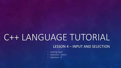 Ppt C Language Tutorial Powerpoint Presentation Free Download Id
