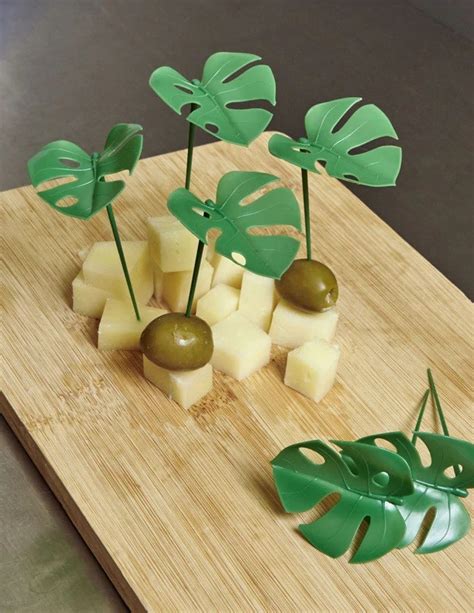 Kikkerland ფოთლის ფორმის ჩხირი საჭმლის ასაღებად Veli Store