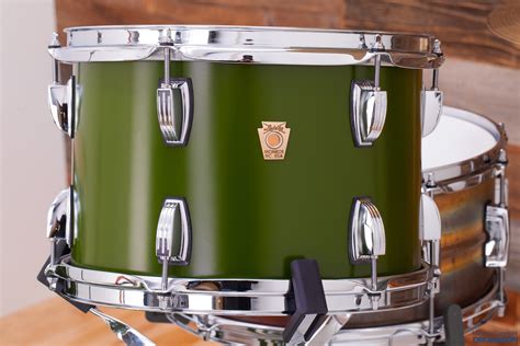 Ludwig Classic Maple 3 Piece Outfitter Drum Kit Heritage Green Drumazon