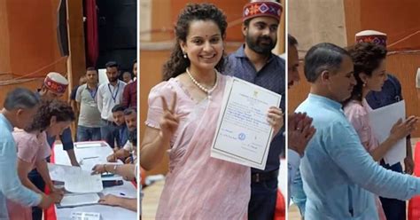 Mandi Himachal Pradesh Election Results 2024 Kangana Ranaut Shows Off