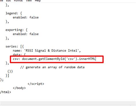 Mit App Inventor 2 Esp32 App With Dynamic Distance And Rssi Highcharts