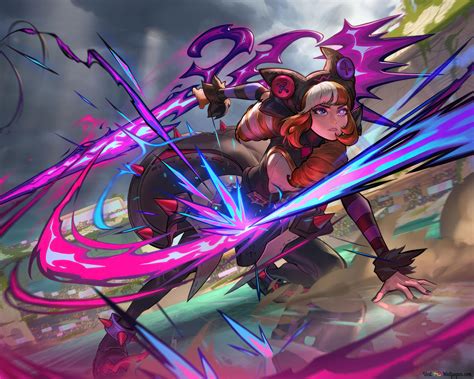 소울 파이터 그웬 리그 오브 레전드 Lol 4k 배경화면 다운로드