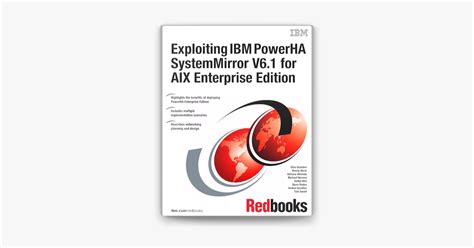 ‎exploiting Ibm Powerha Systemmirror V61 For Aix Enterprise Edition By
