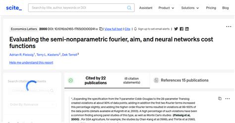 [citation report] evaluating the semi nonparametric fourier aim and