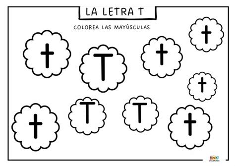 Trazo De La Letra T Educamundo