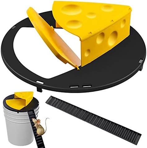 Amazon.com : Bucket Lid Mouse Trap,Mouse Trap Bucket,Reusable Humane Mouse Traps for House ...