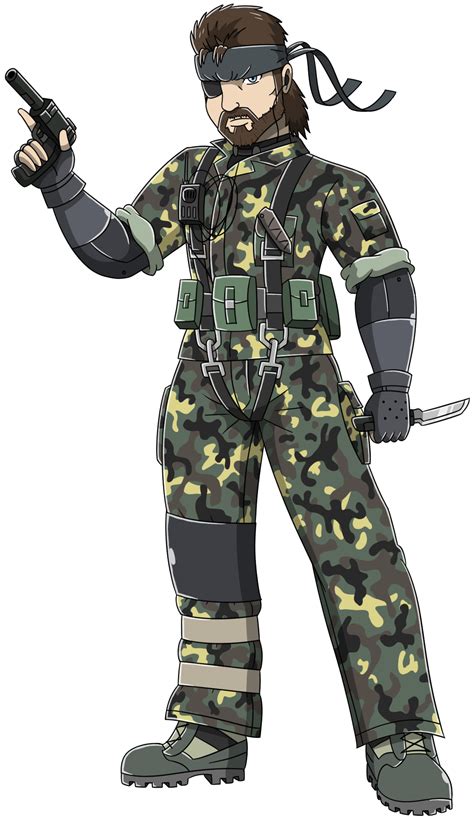 Naked Snake By Vgafanatic On Deviantart