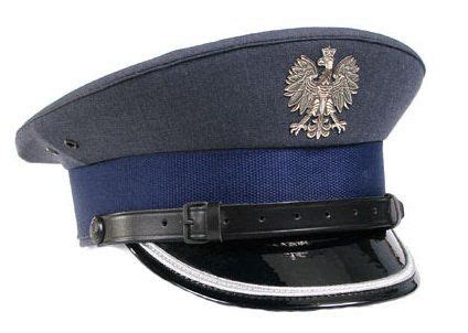 Czapka garnizonowa Służby Więziennej służbowa oficer młodszy Służba Więzienna
