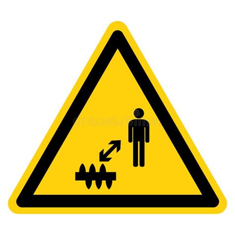 Sharp Objects Hazard Warning Smoke Sign Triangular Warning Hazard Sign