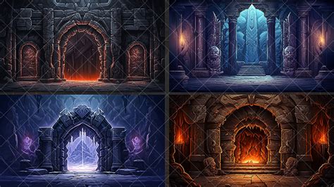 Background Pixel Portal 1
