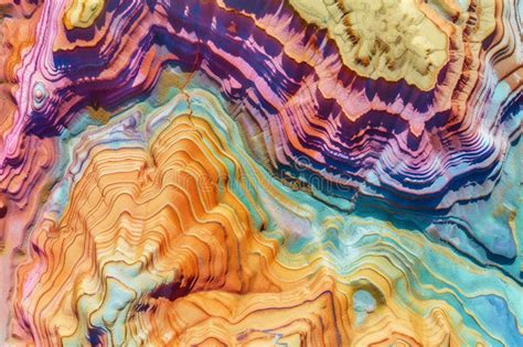 Gis Product Made After Proccesing Aerial Pictures Excavation Site With Steep Rock Walls That