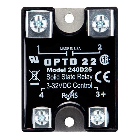Opto 22 New 240d25 Solid State Relay Grand Liquidation