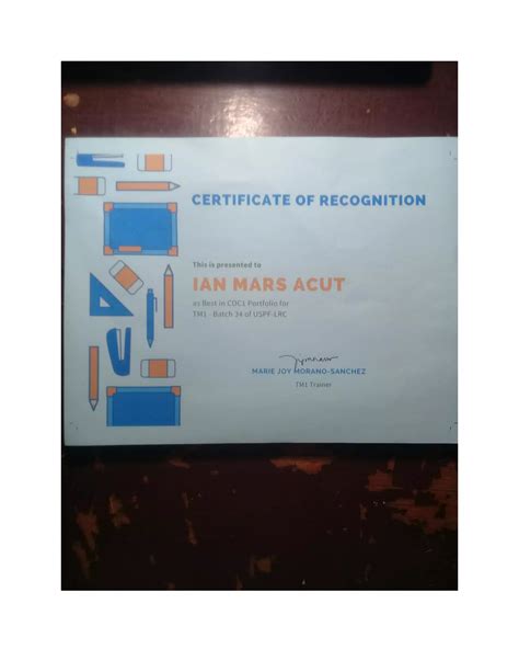 Tesda Tm1 Portfolio Computer Systems Servicing Nc Ii Pdf Technology And Computing