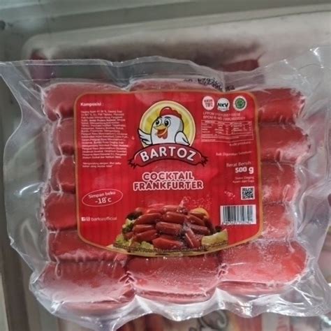 Jual Bartoz Sosis Cocktail Merah 500gr Shopee Indonesia