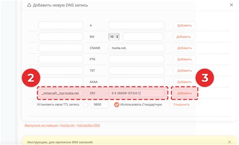 How To Add An Srv Record Editing Dns Domain