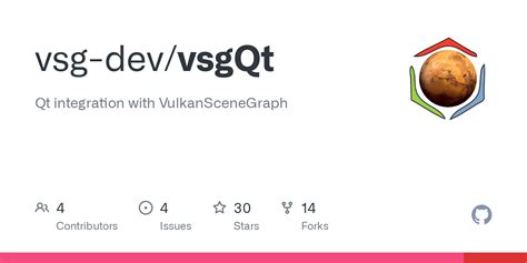 Github Vsg Devvsgqt Qt Integration With Vulkanscenegraph