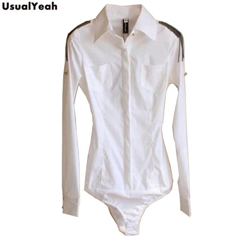 New2016 Women Long Sleeve Body Shirt Slim Fit Turn Down Collar Formal