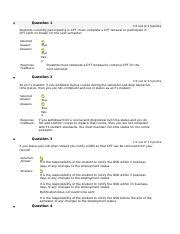 CPT Course Quiz Docx Question Out Of Points Babes Currently Participating In CPT