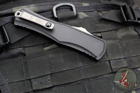 Microtech Hera Ii Xl Otf Knife Double Edge Black Handle Apocalyptic