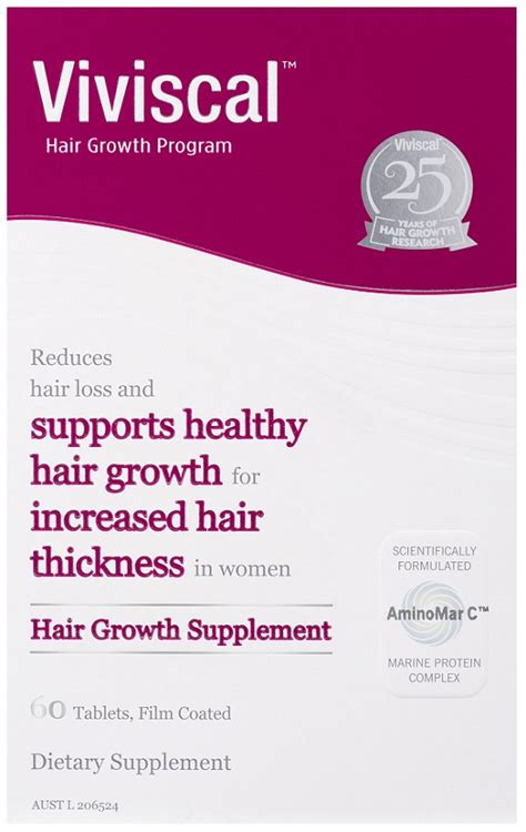 Viviscal Hair Growth Supplement Tablets 60 Viviscal Shop By