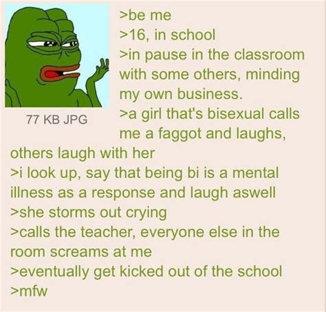 Anon Bullies Back Rgreentext