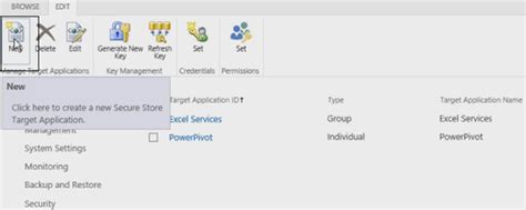 How To Configure Performancepoint Services To Use Secure Store In
