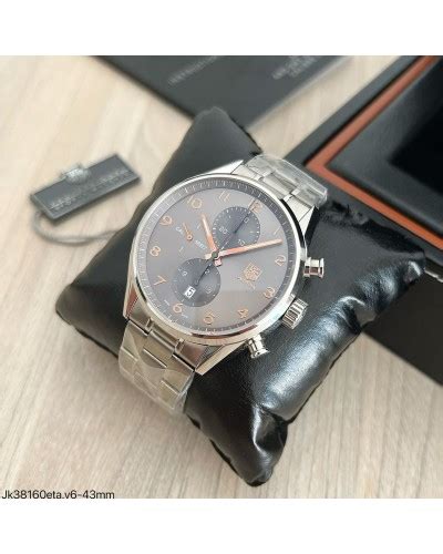 SUPER CLONE MÁQUINA ETA TAG HEUER CARRERA CALIBRE 1887 43MM