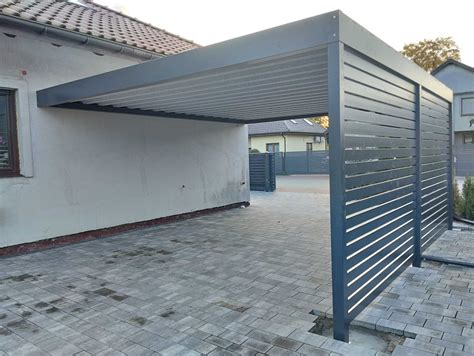 Wiata samochodowa Carport garażowa dwustanowiskowa x cm Łódź Widzew OLX pl