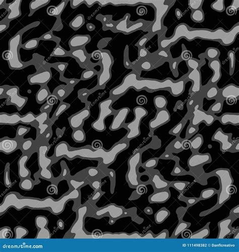 dark abstract camo seamless pattern stock illustration illustration