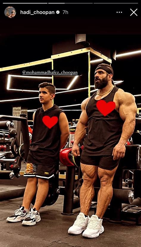 عکس دیدنی هادی چوپان و پسرش در باشگاه