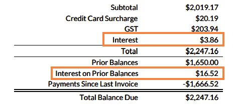 Apply Interest To An Invoice Smokeball Support Hub
