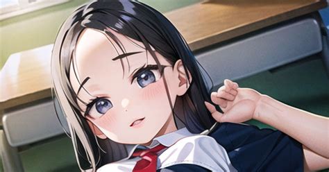 Ai Generated Illustration High School Girl Large Breasts Aiガチャ Pixiv