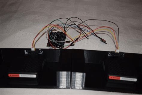 final transmittor end of system with foot pedals in the foot pedal base