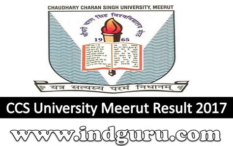 Check Out Latest CCS University Meerut Result 2017 For BBA M Com LLB Other Ccsuniversity Ac