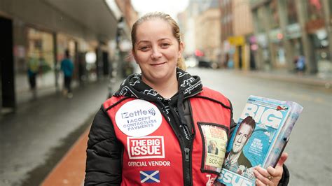 Brigitta Claudia Marks And Spencer Argyle St Glasgow The Big Issue
