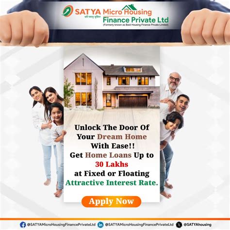Satya Micro Housing Finance Private Ltd On Linkedin Dreamhome