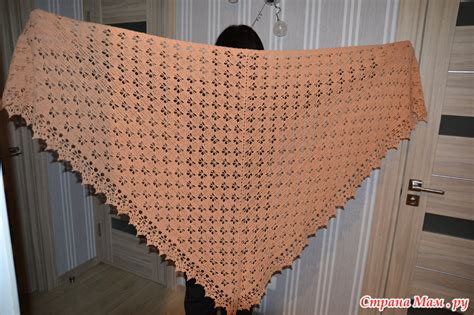 Шаль Бабочка Вязание Страна Мам