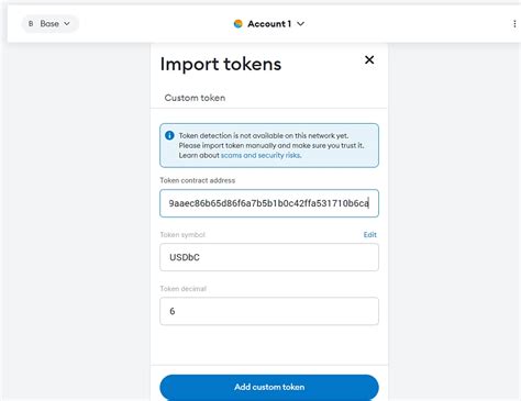 How To Add Coinbases Base To Metamask Coingecko