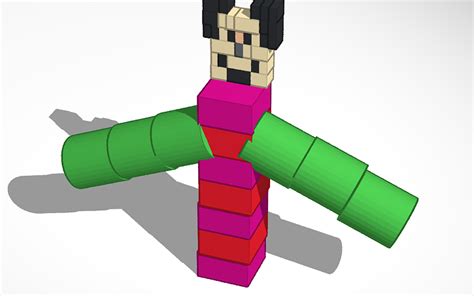 3d Design Sick Mickey Mouse Skin Tinkercad